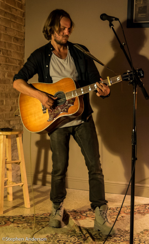 Charlie Mars at The Listening Room in Mobile, AL (Thur. Aug. 11, 2016 ...